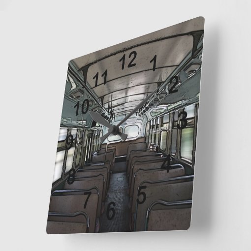vintage bus clock | Zazzle