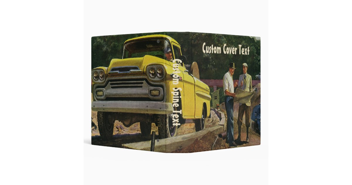 Vintage Business Architect Construction Contractor 3 Ring Binder | Zazzle