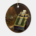 Vintage Business Comptometer Accounting Calculator Ceramic Ornament ...