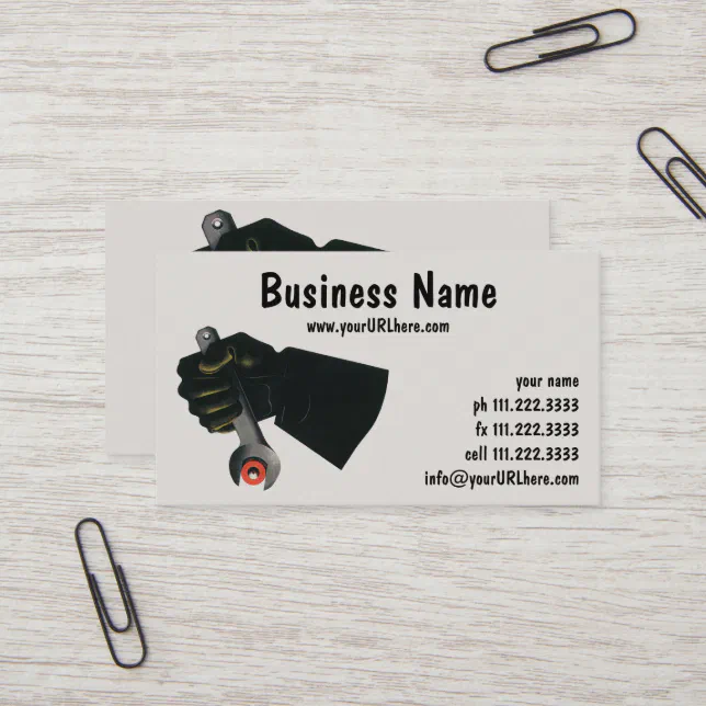 Vintage Business, Manufacturing Factory Machinist Business Card | Zazzle