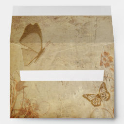 Vintage Butterflies Envelope | Zazzle
