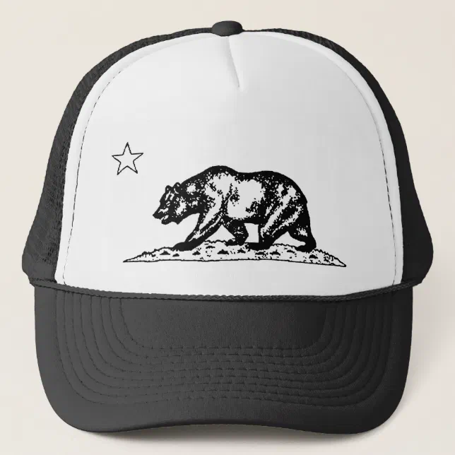 Vintage California Bear Hat | Zazzle