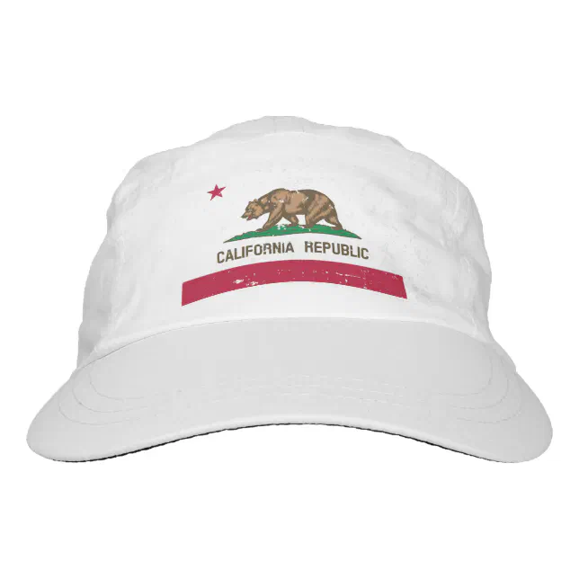 Vintage California Republic flag performance hat | Zazzle