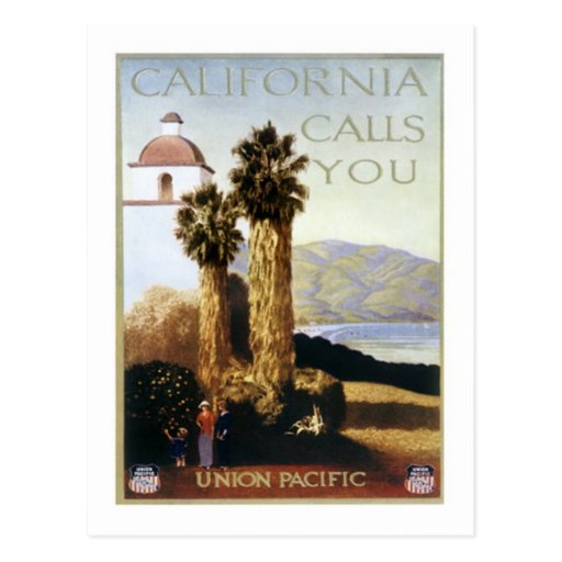 Vintage California, USA - Postcard | Zazzle