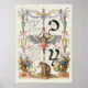 Vintage Calligraphy Poster | Zazzle