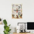 Vintage Calligraphy Poster | Zazzle