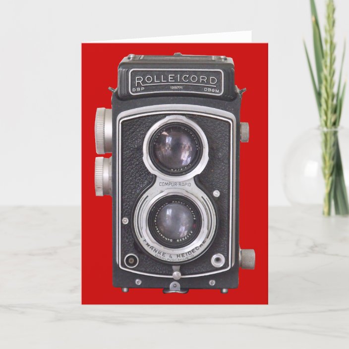 Vintage Camera Blank Card | Zazzle.com