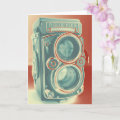 Vintage Camera Card | Zazzle