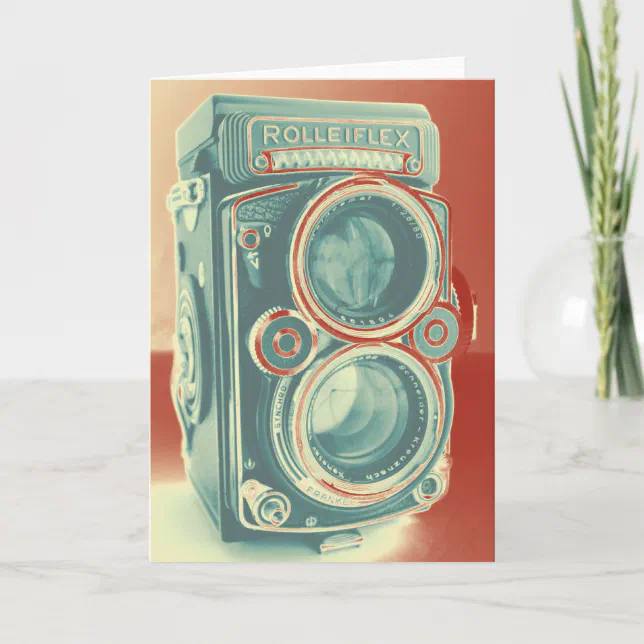 Vintage Camera Card | Zazzle