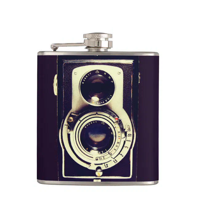 Vintage Camera Flask | Zazzle