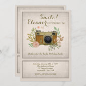 Vintage Camera Invitation | Zazzle