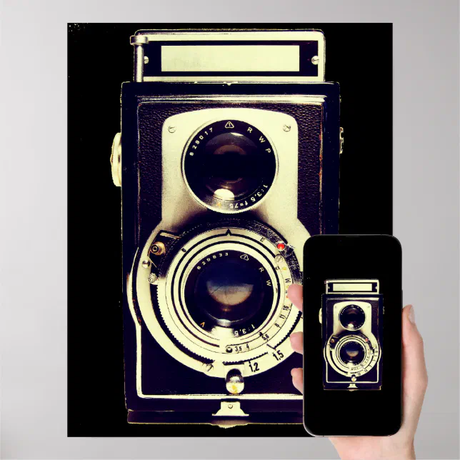 Vintage Camera Poster | Zazzle