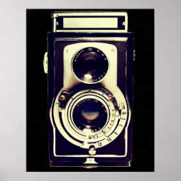 Vintage Camera Poster | Zazzle
