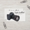 Vintage Camera Videography Business Card | Zazzle