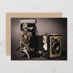 vintage cameras postcard | Zazzle