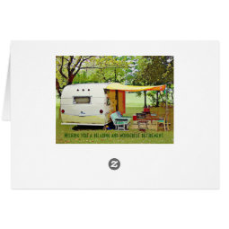 Vintage Camper Retirement Card | Zazzle