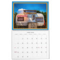 Vintage Campers Happy Camping 2023 Calendar | Zazzle