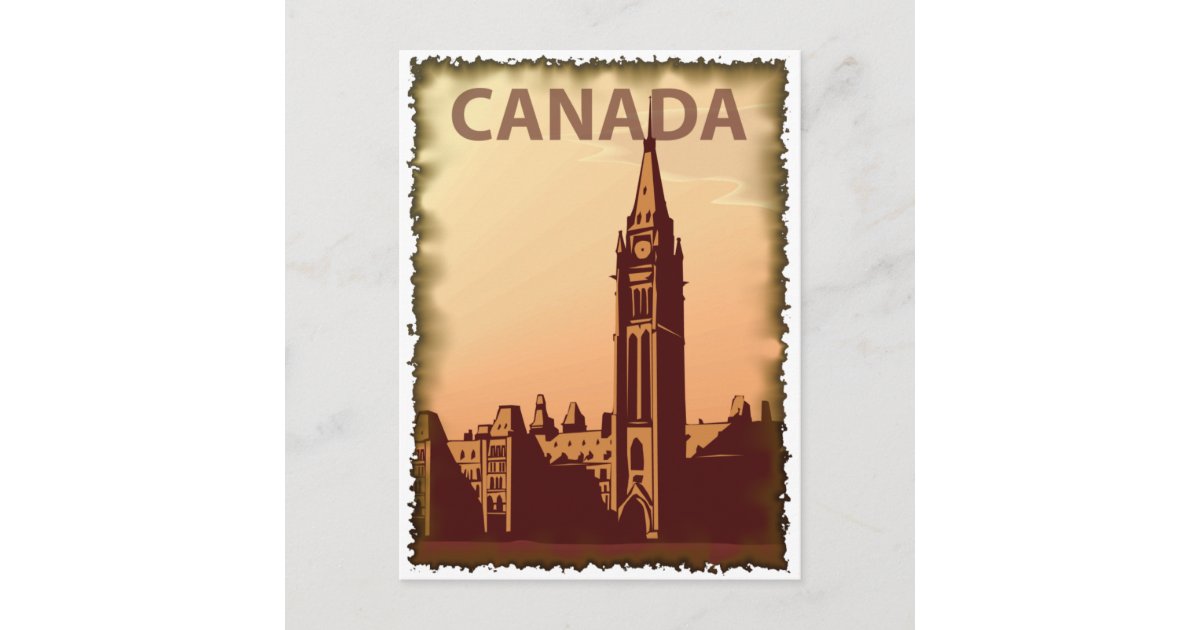 Vintage Canada Postcard | Zazzle