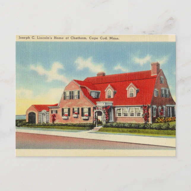 Vintage, Cape Cod, Massachusetts Postcard | Zazzle