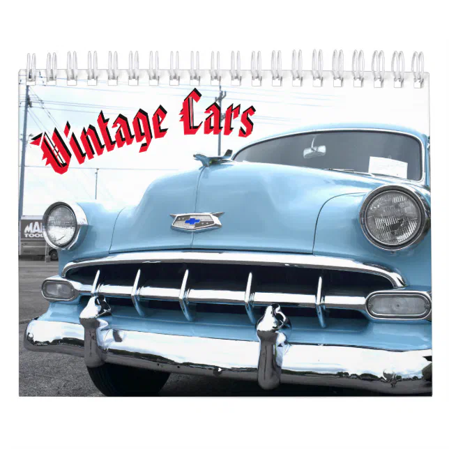 Vintage Car Calendar | Zazzle