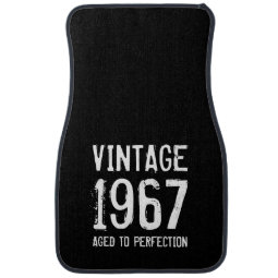 Vintage car floor mats for classic auto enthusiast | Zazzle