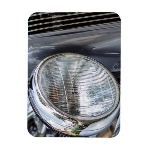 Vintage Car Headlight Magnet | Zazzle