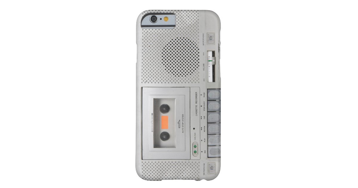 Vintage Cassette Recorder Case-Mate iPhone Case | Zazzle
