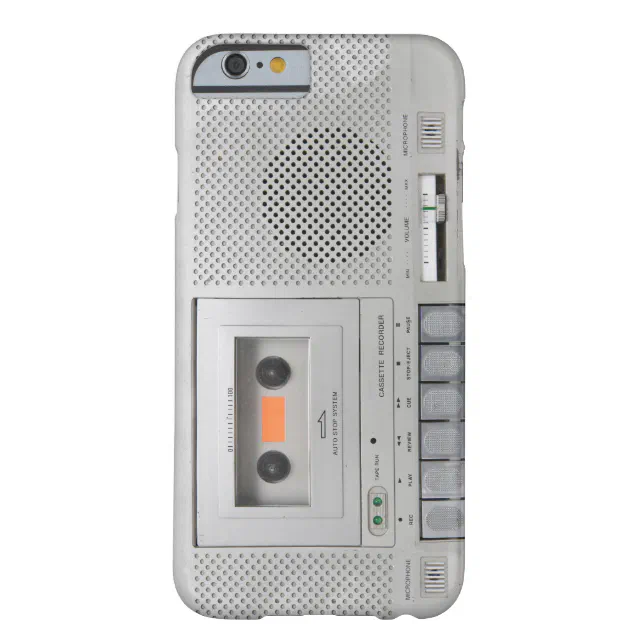 Vintage Cassette Recorder Case-Mate iPhone Case | Zazzle