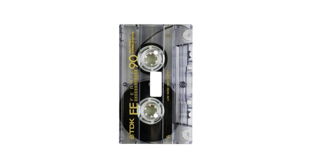 Vintage Cassette Tape Light Switch Cover | Zazzle