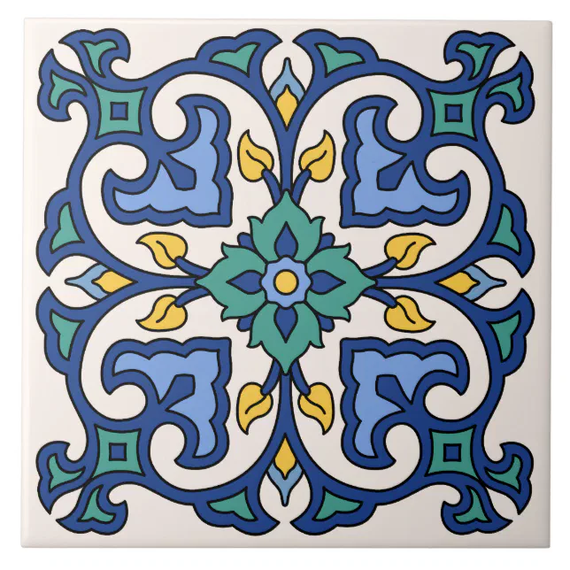 Vintage Catalina Island Tile Design | Zazzle