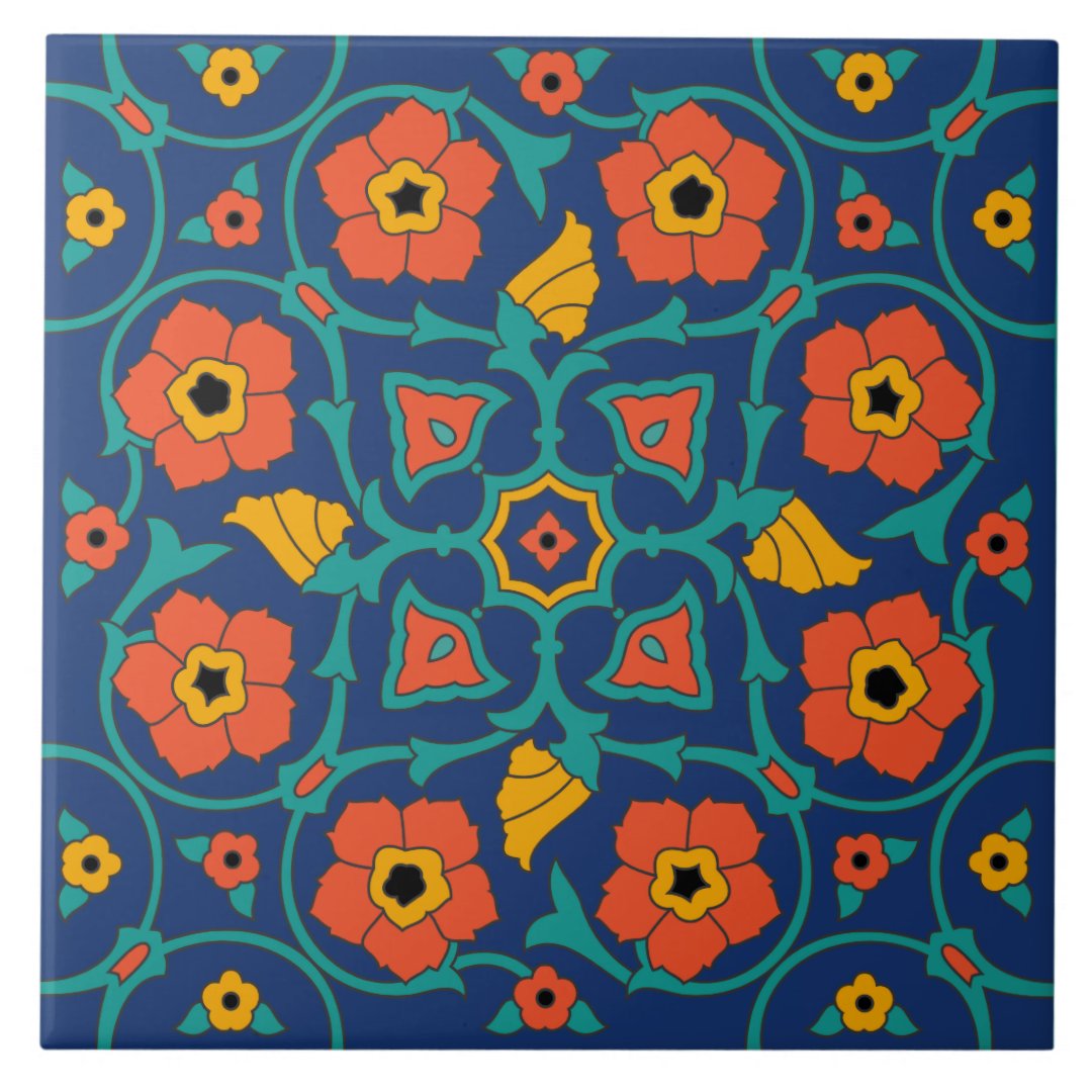 Vintage Catalina Island Tile Design | Zazzle