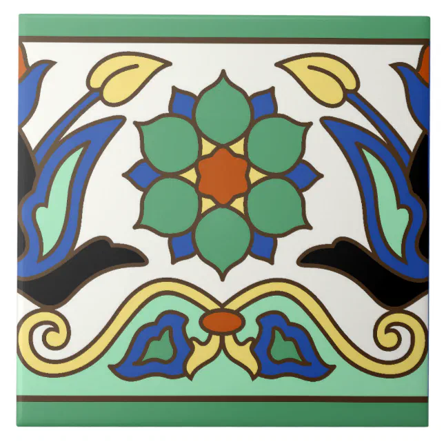 Vintage Catalina Island Tile Design | Zazzle