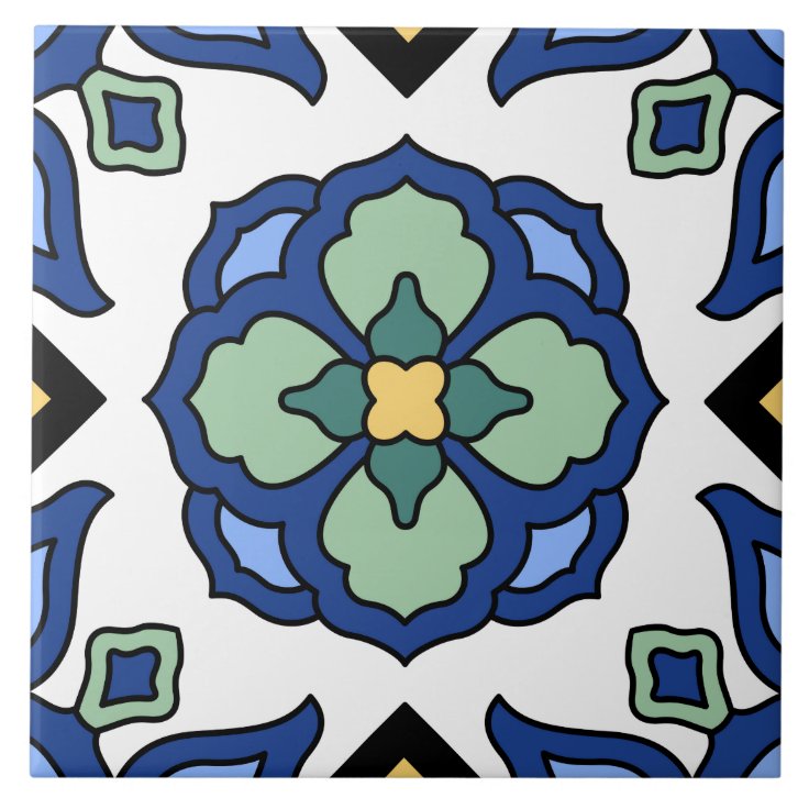 Vintage Catalina Island Tile Design | Zazzle