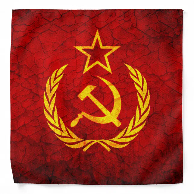 Vintage CCCP flag Bandana | Zazzle