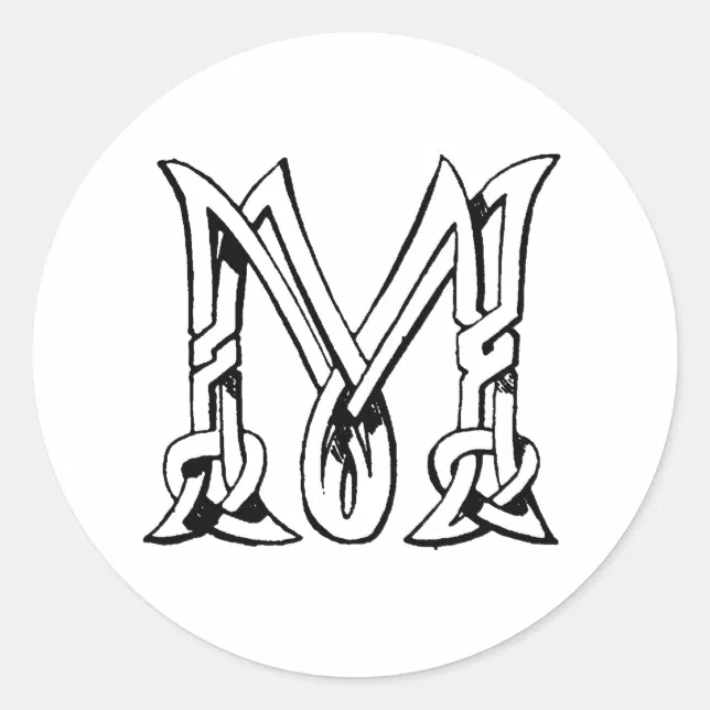 celtic letter coloring pages