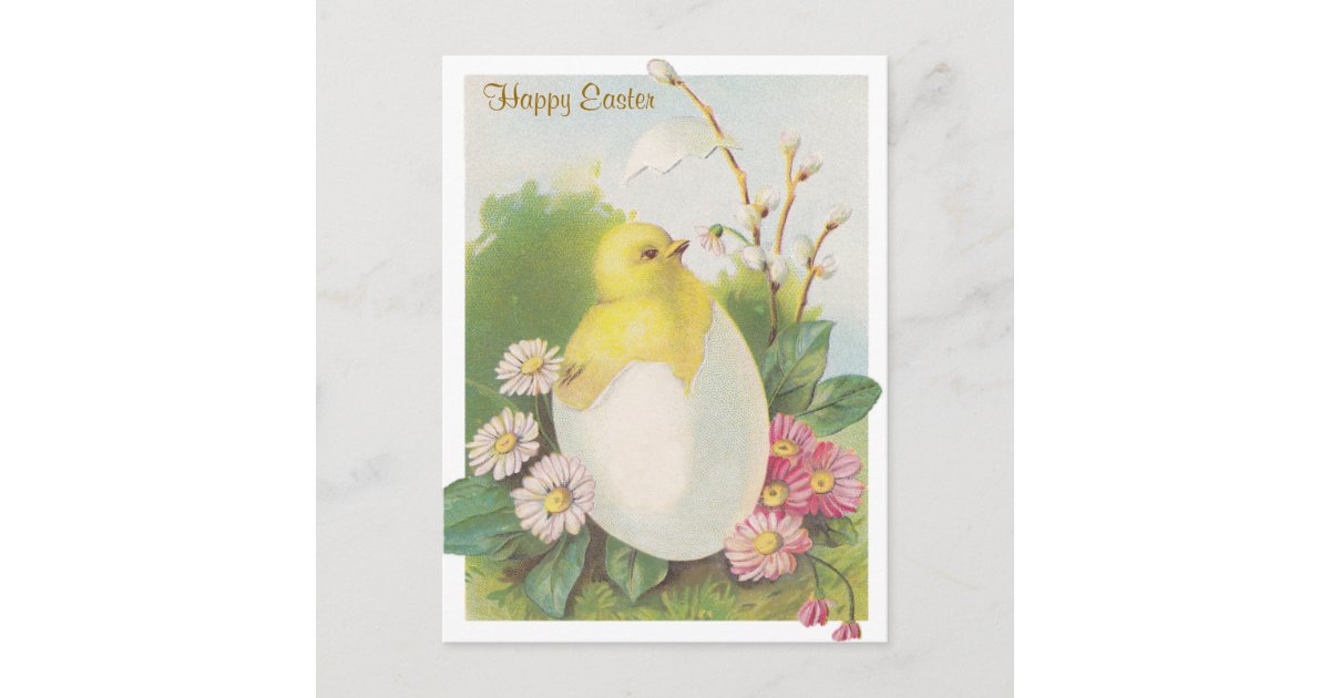 Vintage Century Old REP Easter Postcard Greeting | Zazzle