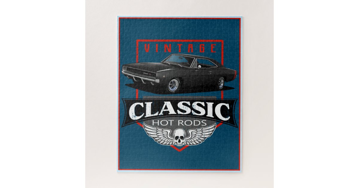 Vintage Charger Jigsaw Puzzle | Zazzle