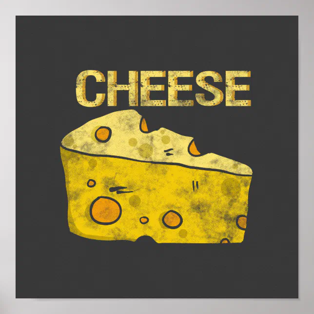 Vintage Cheese Poster | Zazzle
