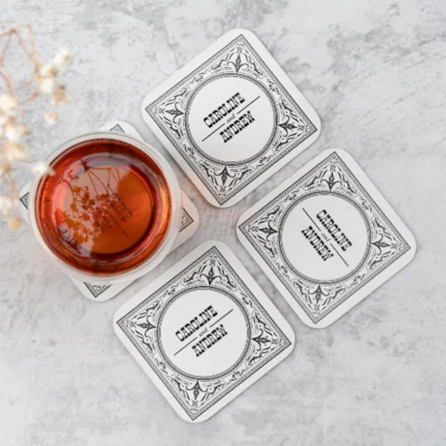 shabby chic coasters