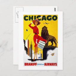 Vintage Chicago Postcard | Zazzle