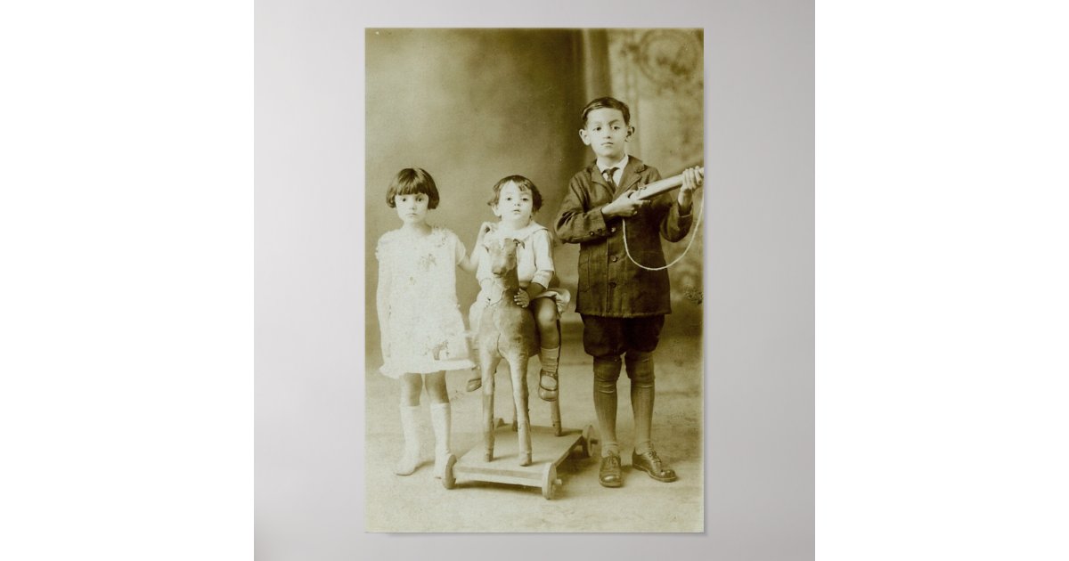 Vintage Childrens Poster | Zazzle