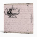 Vintage China Teapot Sweet Treat Recipe Binder | Zazzle