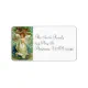 Vintage Christmas Angel Address Labels | Zazzle