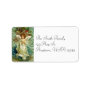 Vintage Christmas Angel Address Labels | Zazzle