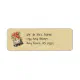 Vintage Christmas Bell Address Labels | Zazzle