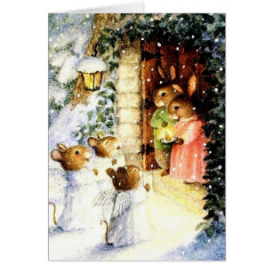 Rabbit Christmas Cards - Greeting & Photo Cards | Zazzle