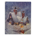 Vintage Christmas, Santa Claus Workshop North Pole Jigsaw Puzzle | Zazzle