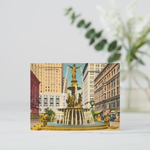 Vintage Cincinnati Postcard | Zazzle