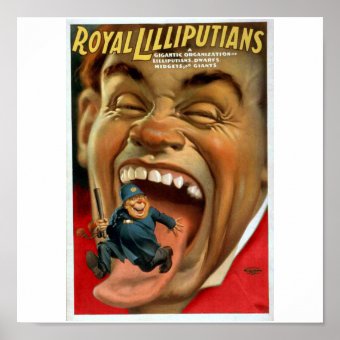 Vintage Circus Side Show Poster | Zazzle
