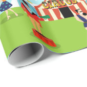 Vintage Circus Wrapping Paper | Zazzle